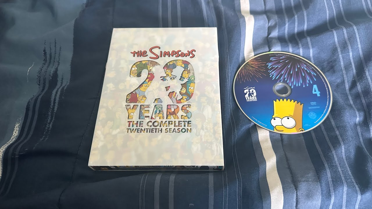 Opening to The Simpsons: The Complete Twentieth Season 2009 DVD (Disc 4 ...