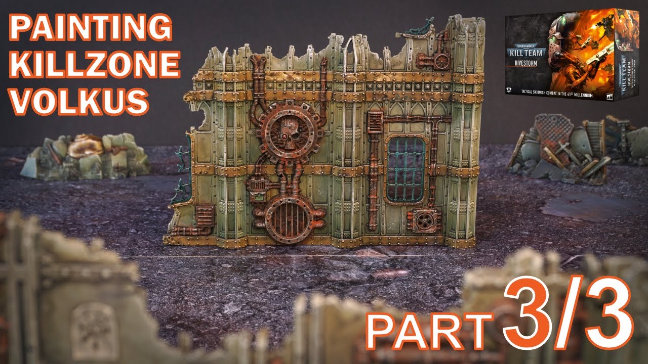 How I Painted Killzone Volkus (Hivestorm Part 3/3) - YouTube