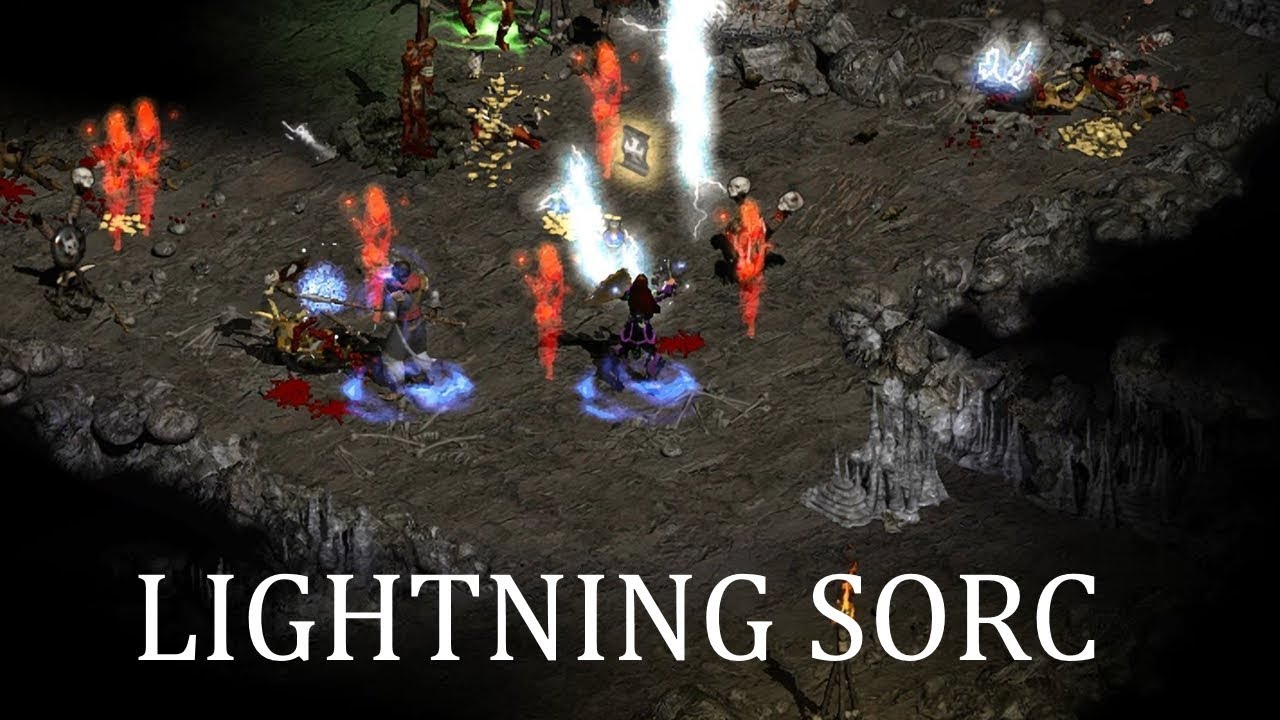 Diablo 2 - Моя МФ Лайтниг Сорка с Фениксом (Lightning Sorc) - Билд ...