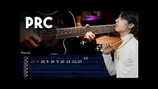 PRC - Peso Pluma, Natanael Cano GUITARRA Tutorial REQUINTO + ACORDES ...