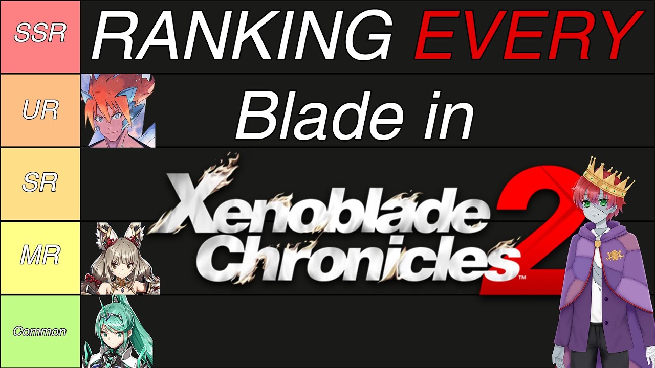 Ranking EVERY Blade in Xenoblade Chronicles 2 | Dearil Ambrose - YouTube