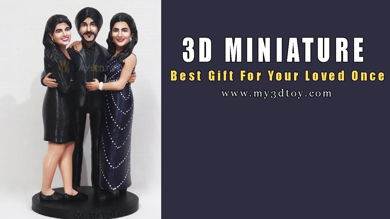 3D Miniature gifts for Couples | 3D miniature from photo | MY3DTOY ...