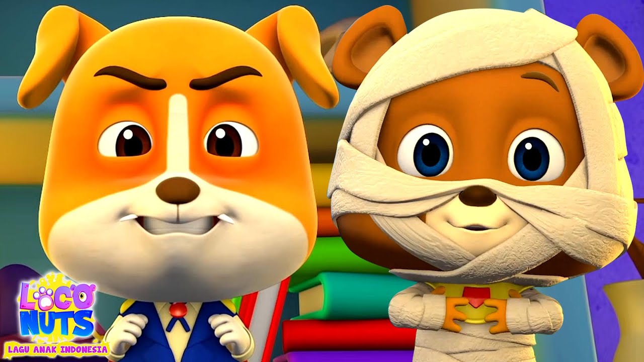 Menakutkan Boo Bwaah Pantun Anak Bahasa Indonesia oleh Loco Nuts - YouTube