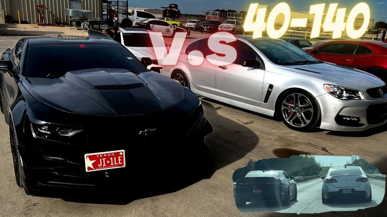 CAMARO VS HOLDEN COMMODORE #streetrace #racing #viral - YouTube