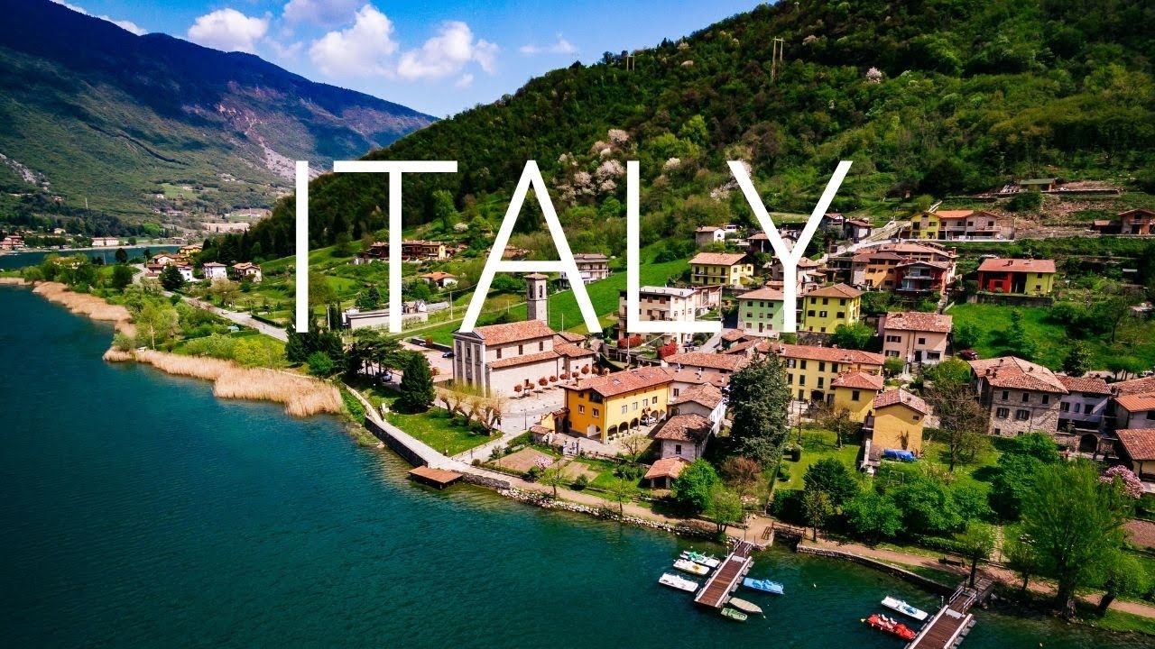 Italy 4K - Scenic Relaxation Film With Calming Music - Rome , Venice ...