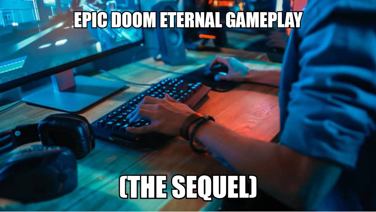 doom eternal keyboard & mouse asmr (with hand footage 🤤🤤🤤) (super ...