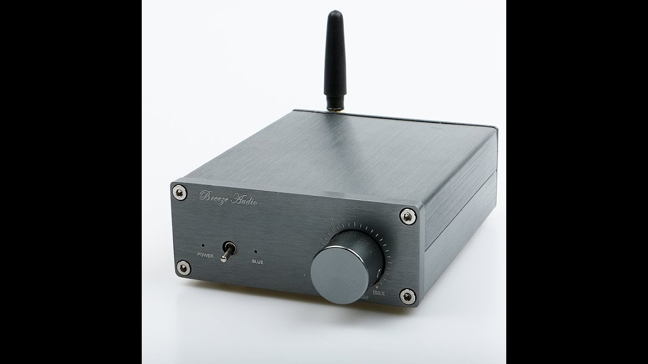 Breeze Audio BL10B Digital Bluetooth Amplifier (unboxing/test) - YouTube