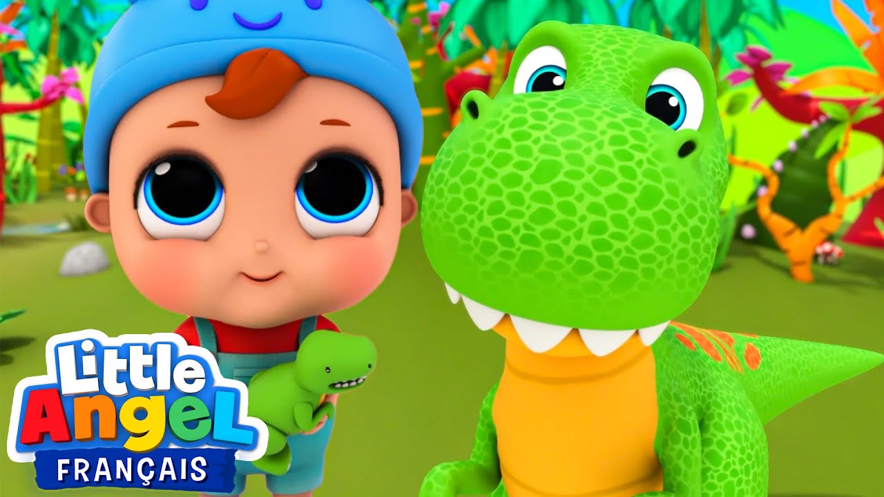 Nous sommes des dinosaures | | Comptines avec Bébé Louis | Little Angel ...
