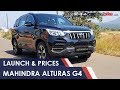 Videos of Mahindra Alturas G4 Launched In India, Prices and Specs | Mahindra SUV | carandbike ...