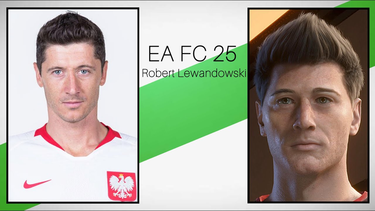 EA FC 25 - Pro Clubs | Robert Lewandowski | Face Creation + Stats ...