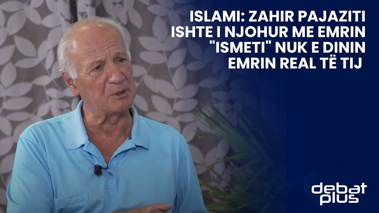 Islami: Zahir Pajaziti ishte i njohur me emrin "Ismeti" nuk e dinin ...
