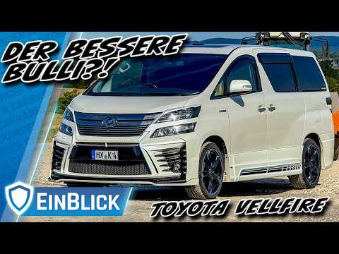 BESSER als Multivan, V-Klasse & co.? Toyota Vellfire H2 Hybrid (2012) -Wir brauchen DIESEN BUS!