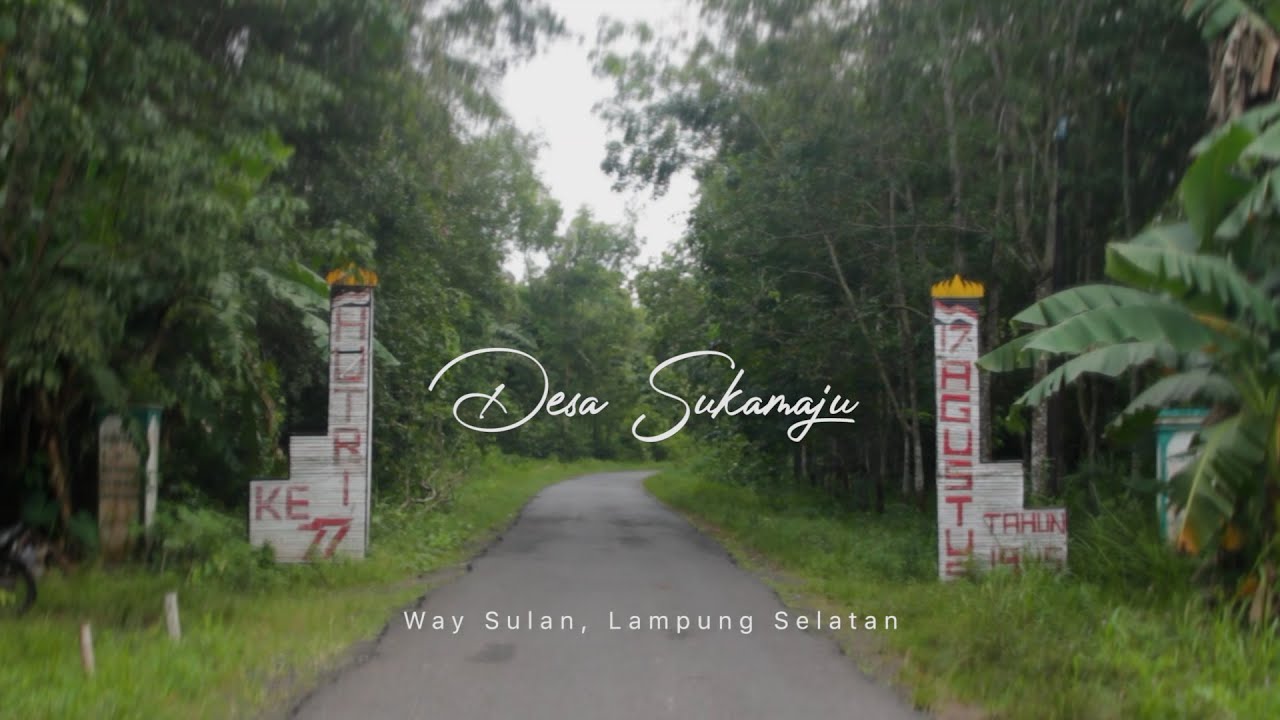 Video Profile Desa Sukamaju, Kec Way Sulan, Lampung Selatan - YouTube