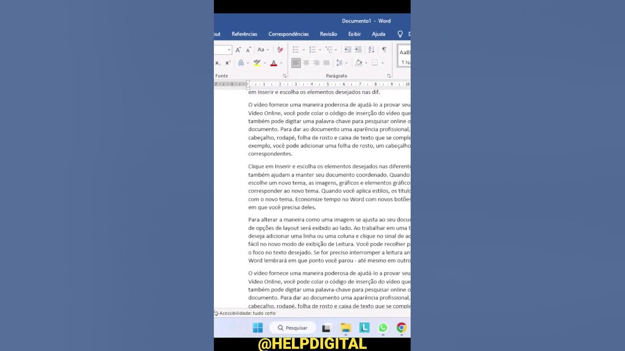 WORD - TRUQUES PARA CRIAR TEXTO EM PORTUGUÊS AUTOMATICAMENTE - YouTube