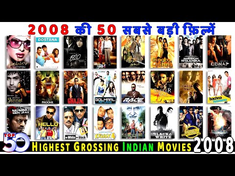 Top 50 Highest GROSSING Indian Movies Of 2008 | Top 50 Bollywood Movies Of 2008 | Hit or Flop 2008.