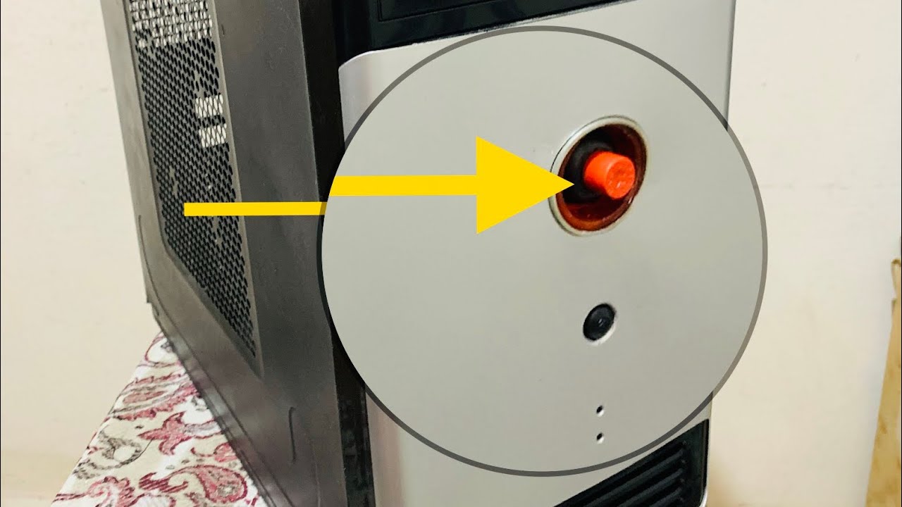 PC power button fix - YouTube