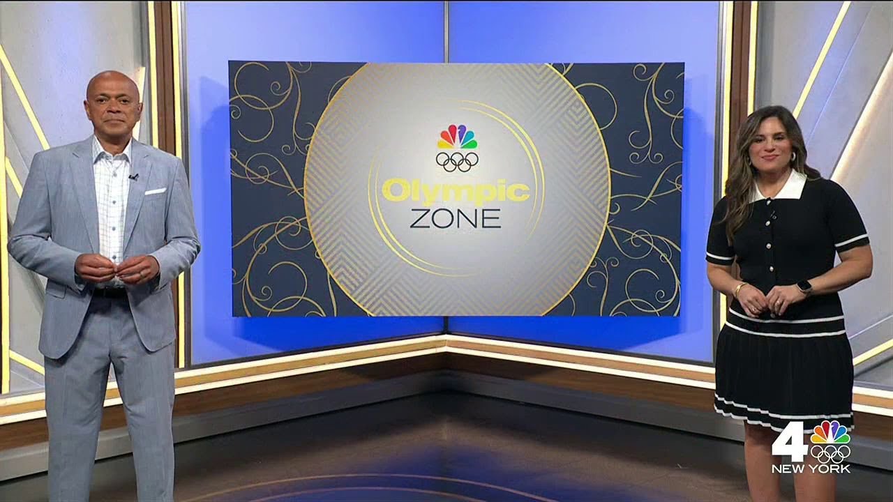 WNBC | NBC 4 Olympic Zone - Open and Closing - July 25, 2024 - YouTube