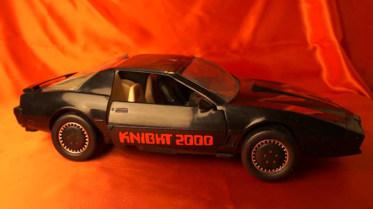 KNIGHT RIDER 2000 KENNER 1982 TALKING CAR BATTERY OPERATED CAR TRANS AM ...