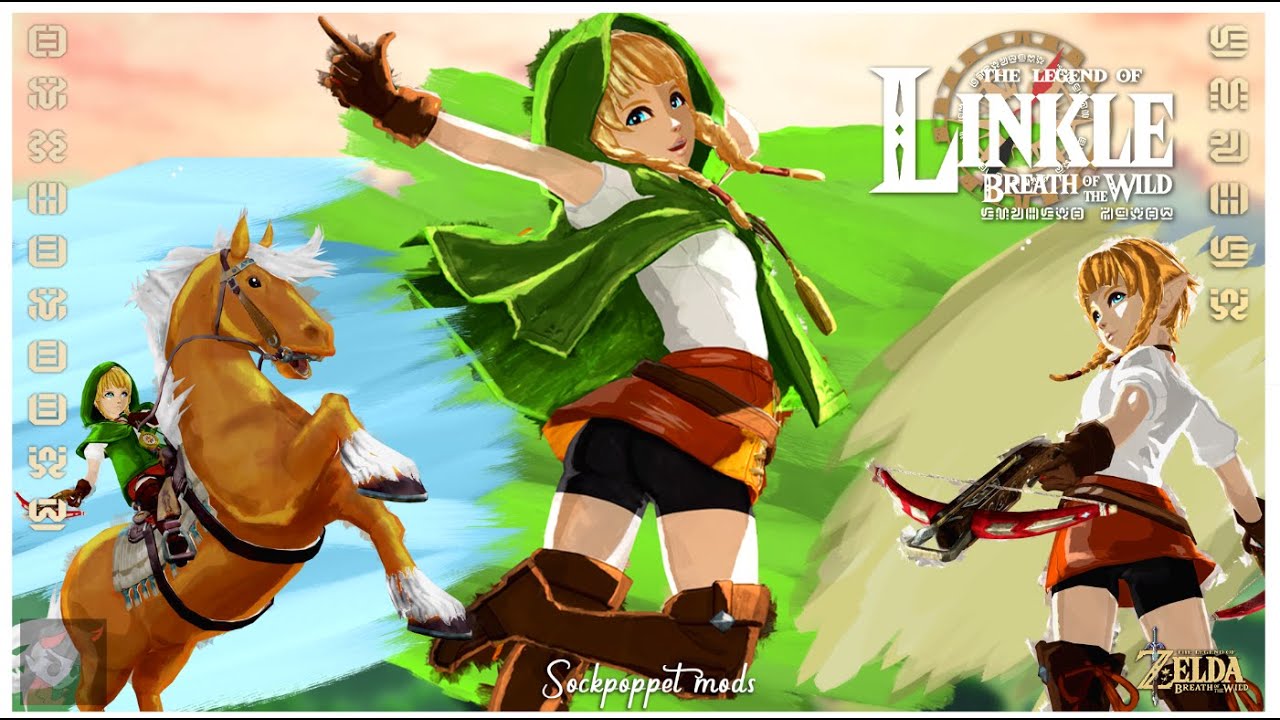 Linkle Breath of the Wild - Start Menu Mod - YouTube Linkle Breath of the Wild - Start Menu Mod - YouTube