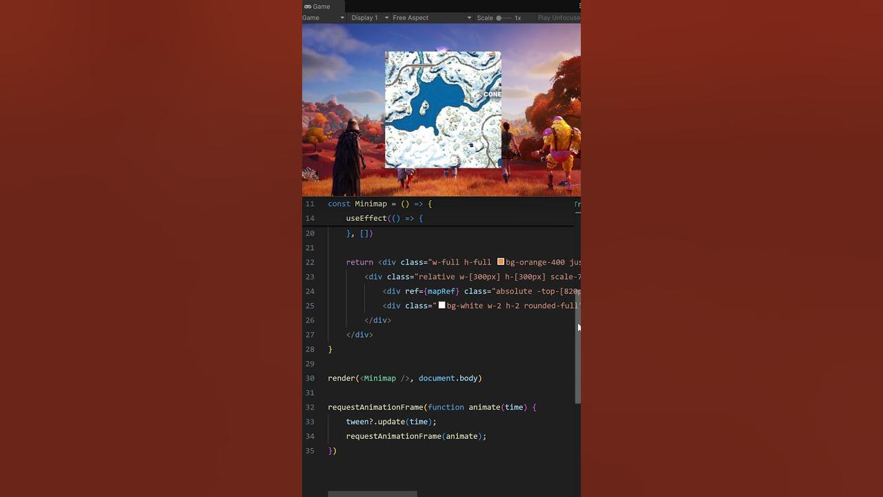 Minimap in the OneJS Fortnite Sample - YouTube