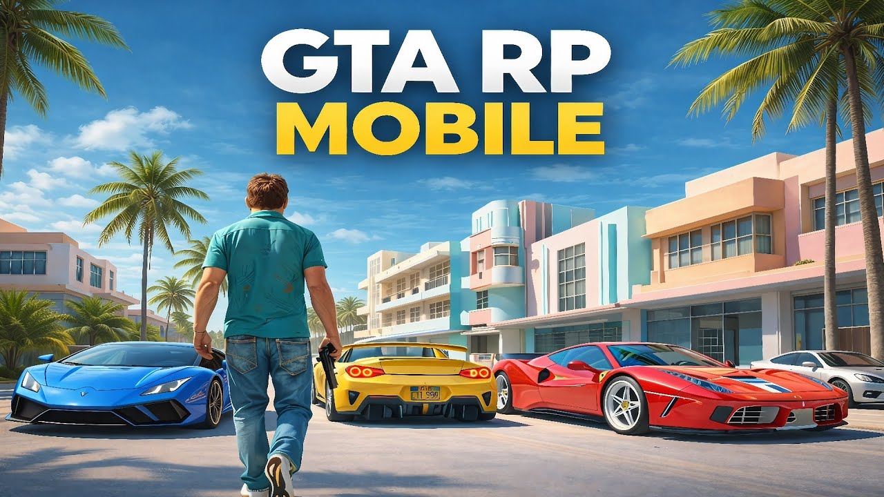 GTA RP Mobile Is HERE 🤯 Full Open World Gameplay - YouTube