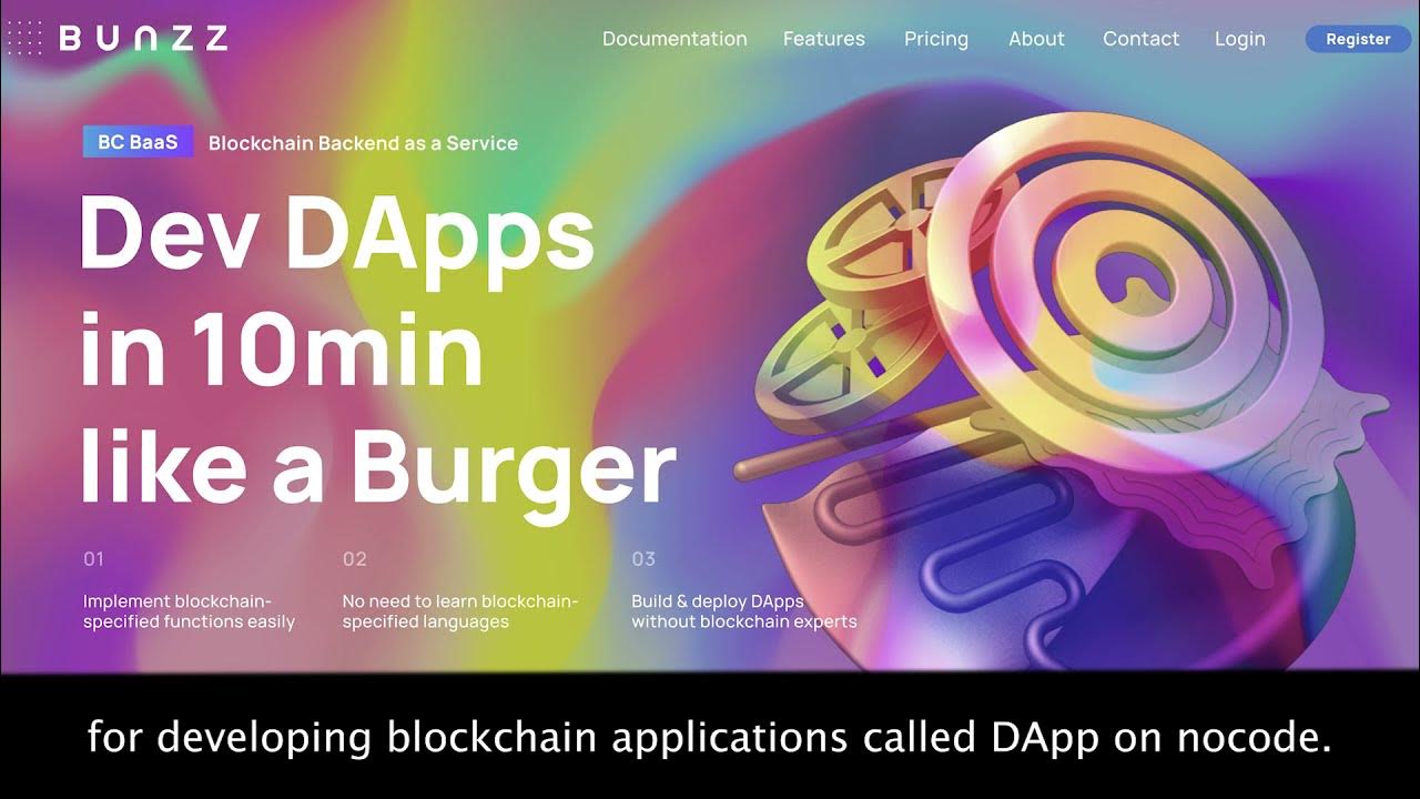 [Short Demo] Creating DApp platform with No-Code "Bunzz". - YouTube