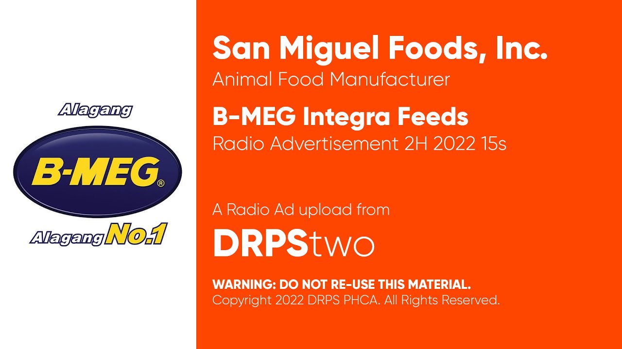 B-MEG Integra Feeds Radio Ad 2H 2022 15s - YouTube