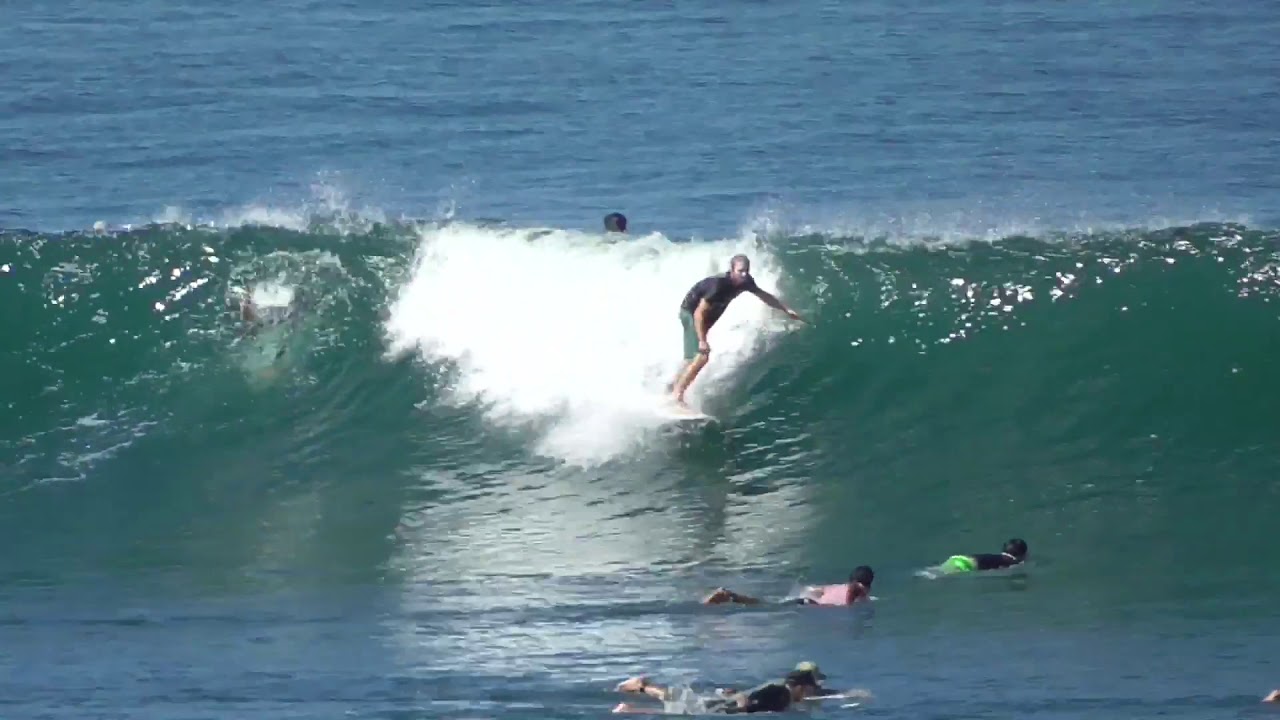 Surfing Bali Indonesia Spot Balian - YouTube