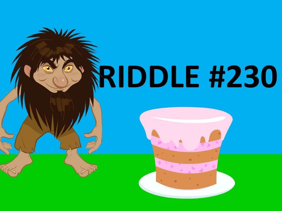 Riddle #230 - Grandma and Cakes - YouTube