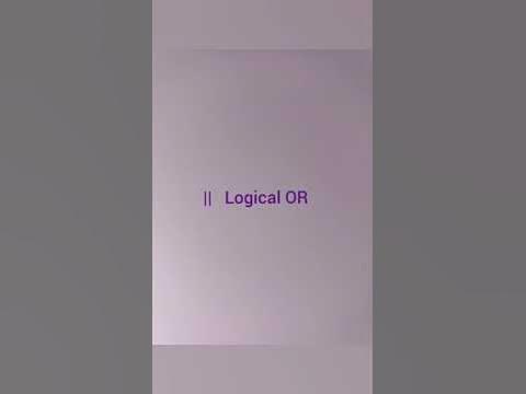 Logical and Bitwise Operators In C++#programming #shorts - YouTube