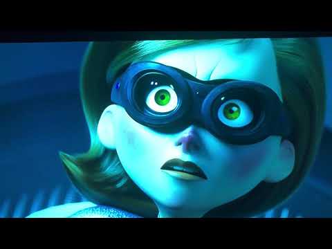 Evelyn hypnotizes elastigirl scene
