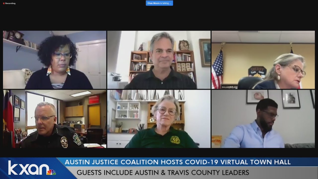 Austin Justice Coalition hosts COVID-19 town hall with city, county ...