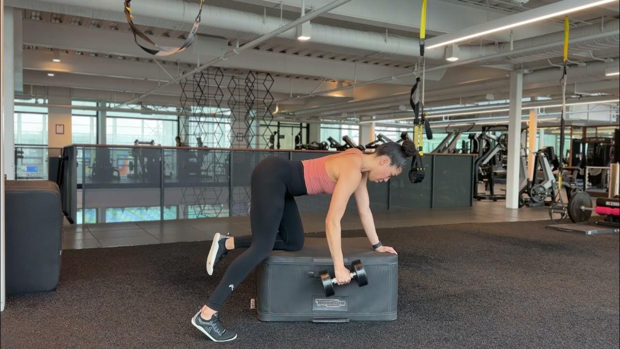 Single Arm DB Row - YouTube