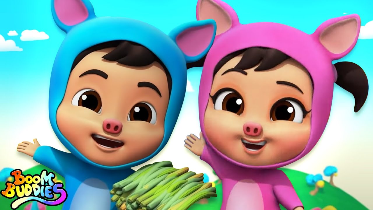 Three Little Pigs and The Big Bad Wolf | Short Story For Babies ...