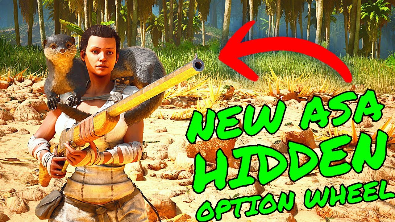 NEW HIDDEN OPTION WHEEL IN Ark Survival Ascended!!! How to Use it ...