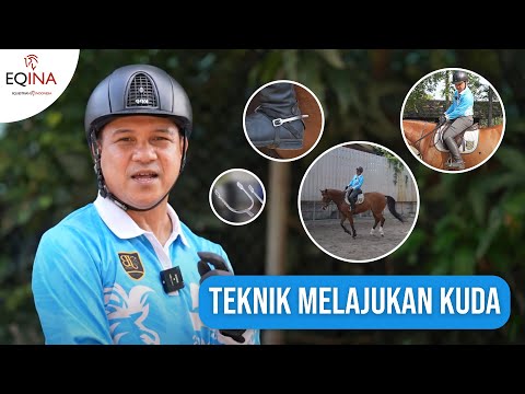 Teknik Melajukan Kuda Untuk Walk, Trot, Canter