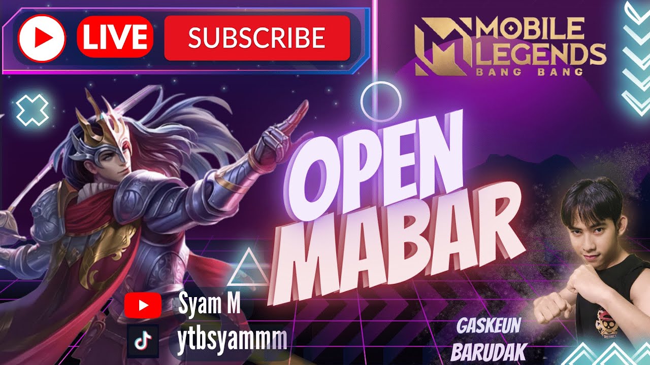 Nemenin kalian tidur ~ open mabar mobile legends - YouTube