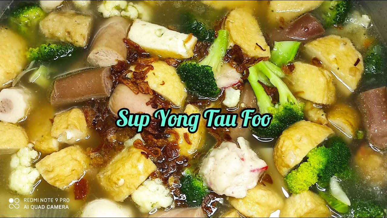 Yong Tau Foo Sup | Meniaga Confirm Laku 😍 | Kuah Cili & Sambal Kicap ...