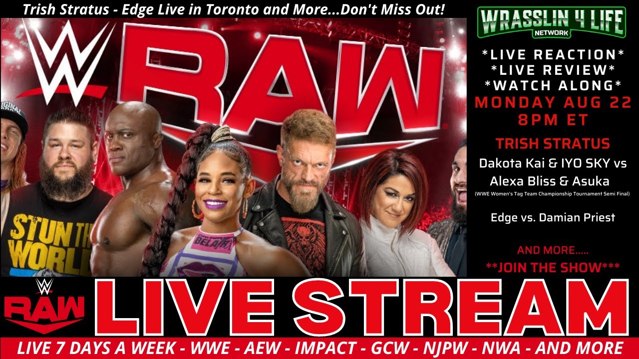 WWE RAW - LIVE STREAM - TRISH STRATUS - EDGE - LIVE IN TORONTO - WATCH ...