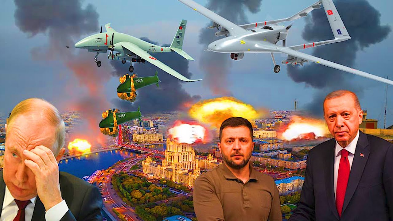 XOGTA Qosol iyo Ceebta Difaaca Ruushka Drone Turkiga oo Burburisey ...