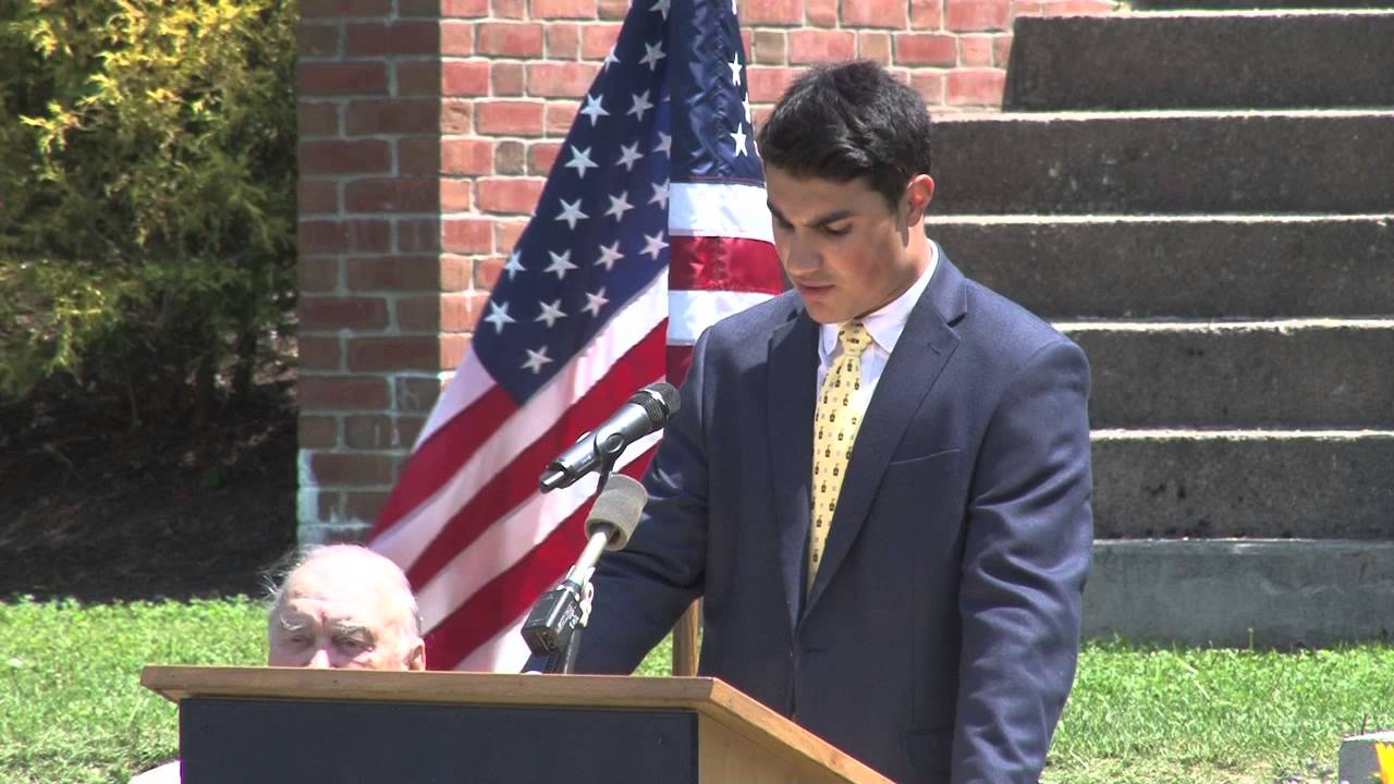 Aidan Christopher Rao Sperry Commencement 2015 - YouTube