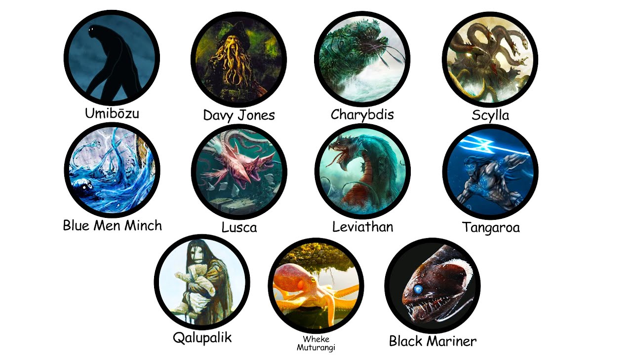 Every Ocean Demon Explained in 13 Minutes - YouTube