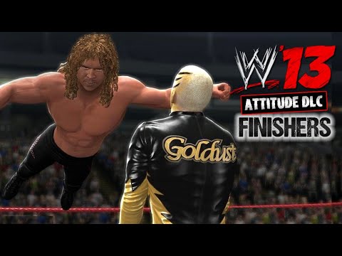 WWE '13 - Attitude Era DLC Moves & Finishers - YouTube