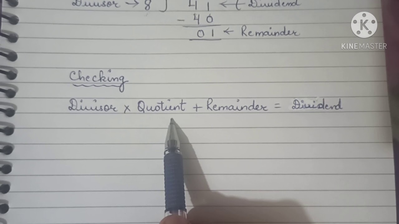 Checking Division - YouTube