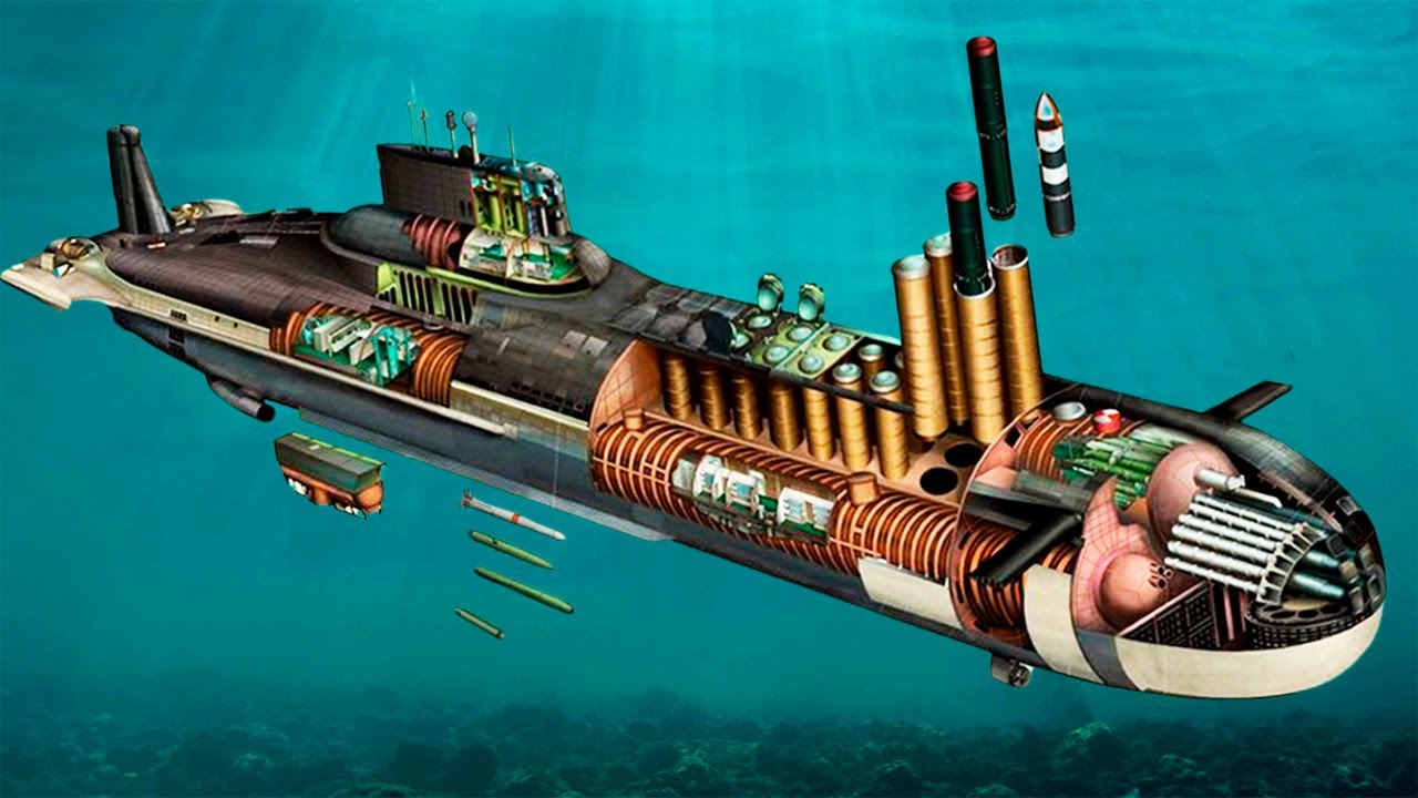 El SUBMARINO Más GRANDE del MUNDO 🌍 Clase TYPHOON (941 AKULA) - YouTube
