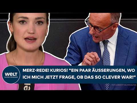 BUNDESTAG: Merz-Rede! \