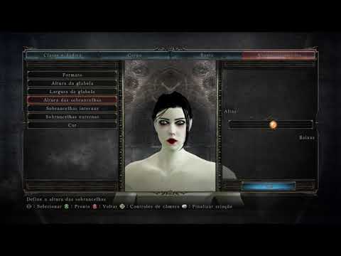 Goth Female Character Sliders (Dark Souls II) - YouTube