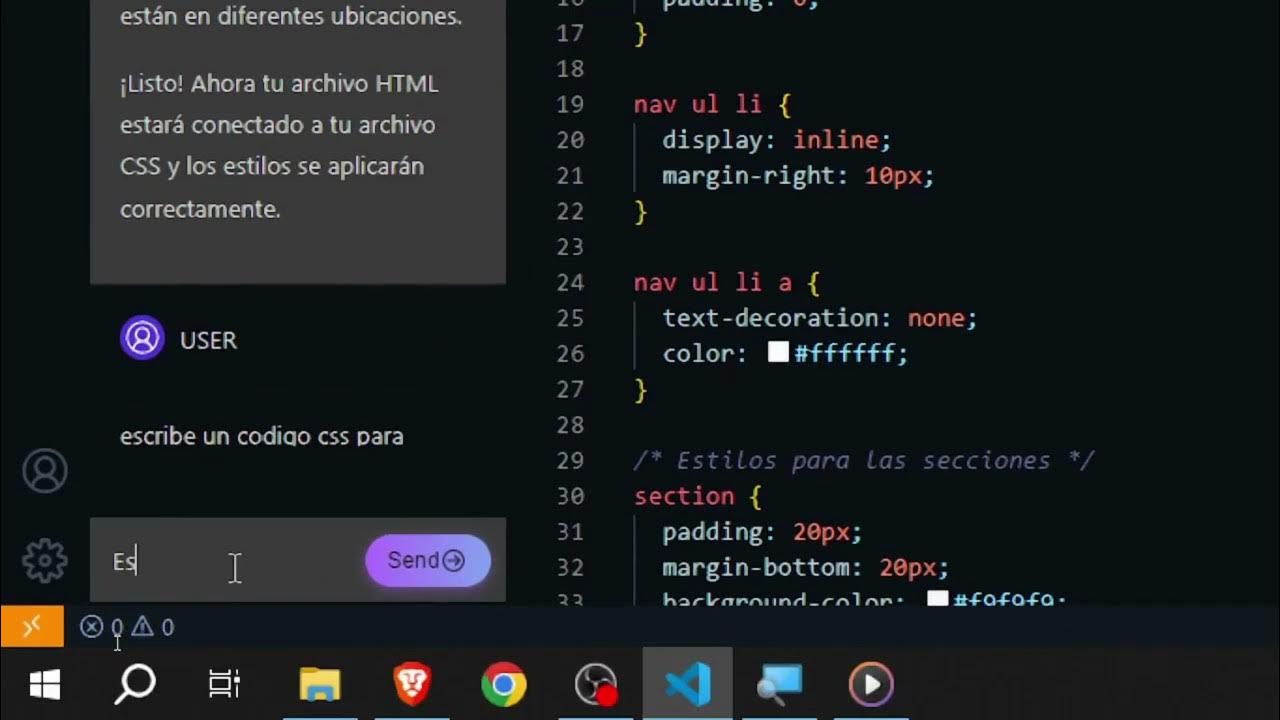 Diseña Tu Página Web Con Inteligencia Artificial Ia Css Html Youtube