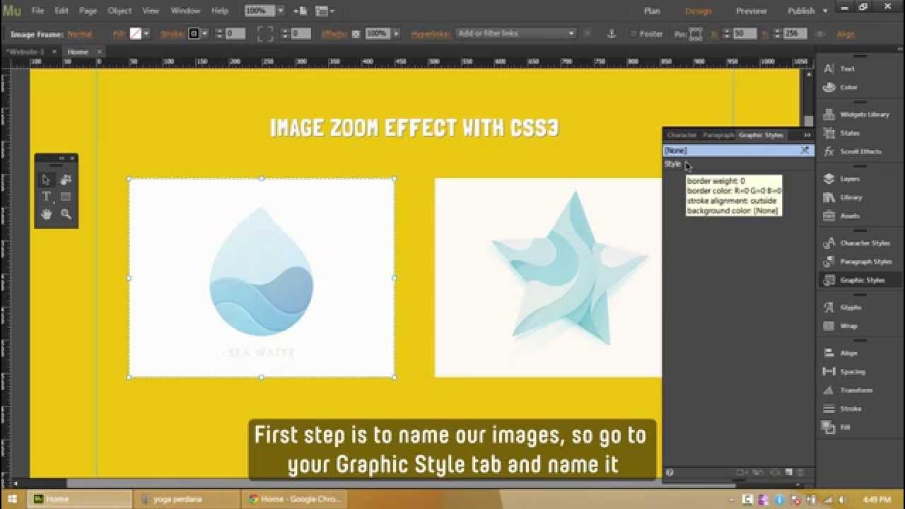 Adobe Muse CC - Image Hover Zoom Effect using CSS3 - YouTube