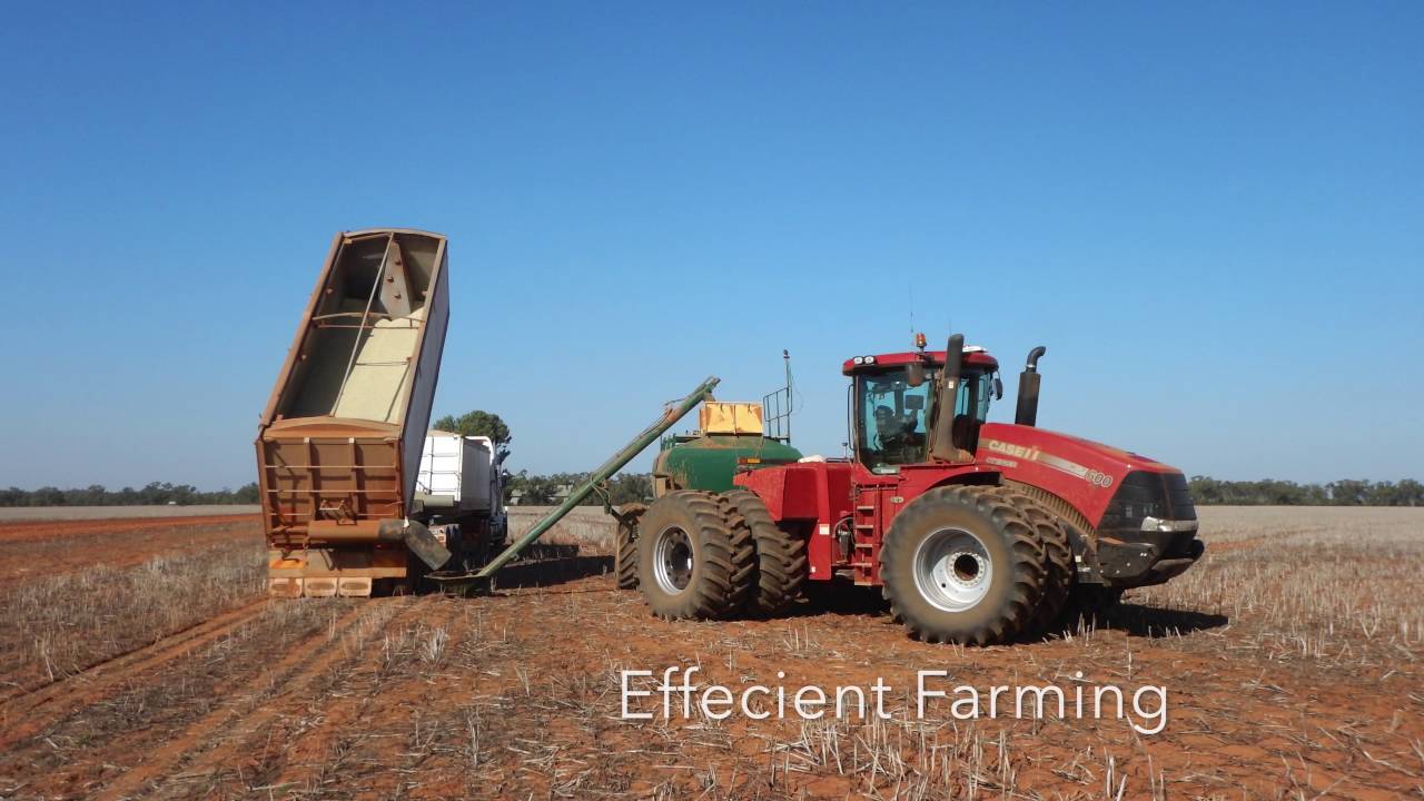 4 Case IH Steiger's Sowing, New South Wales, Australia 2015 - YouTube